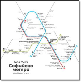 Bulgaria Sofia train rail maps